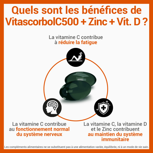 C500 + ZINC + VITAMINE D